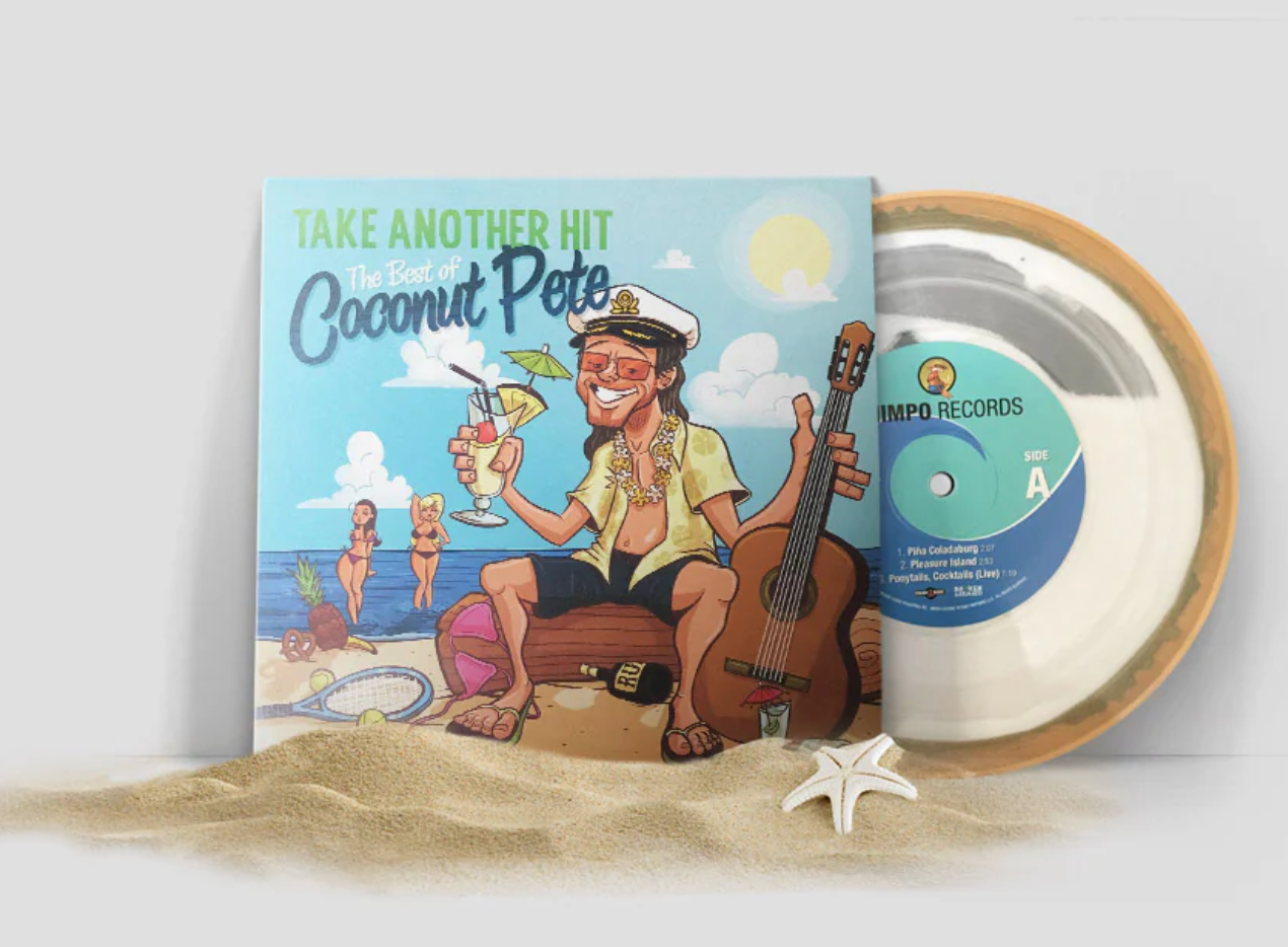 Coconut Pete - Take Another Hit 7" Sand filled record | My Site