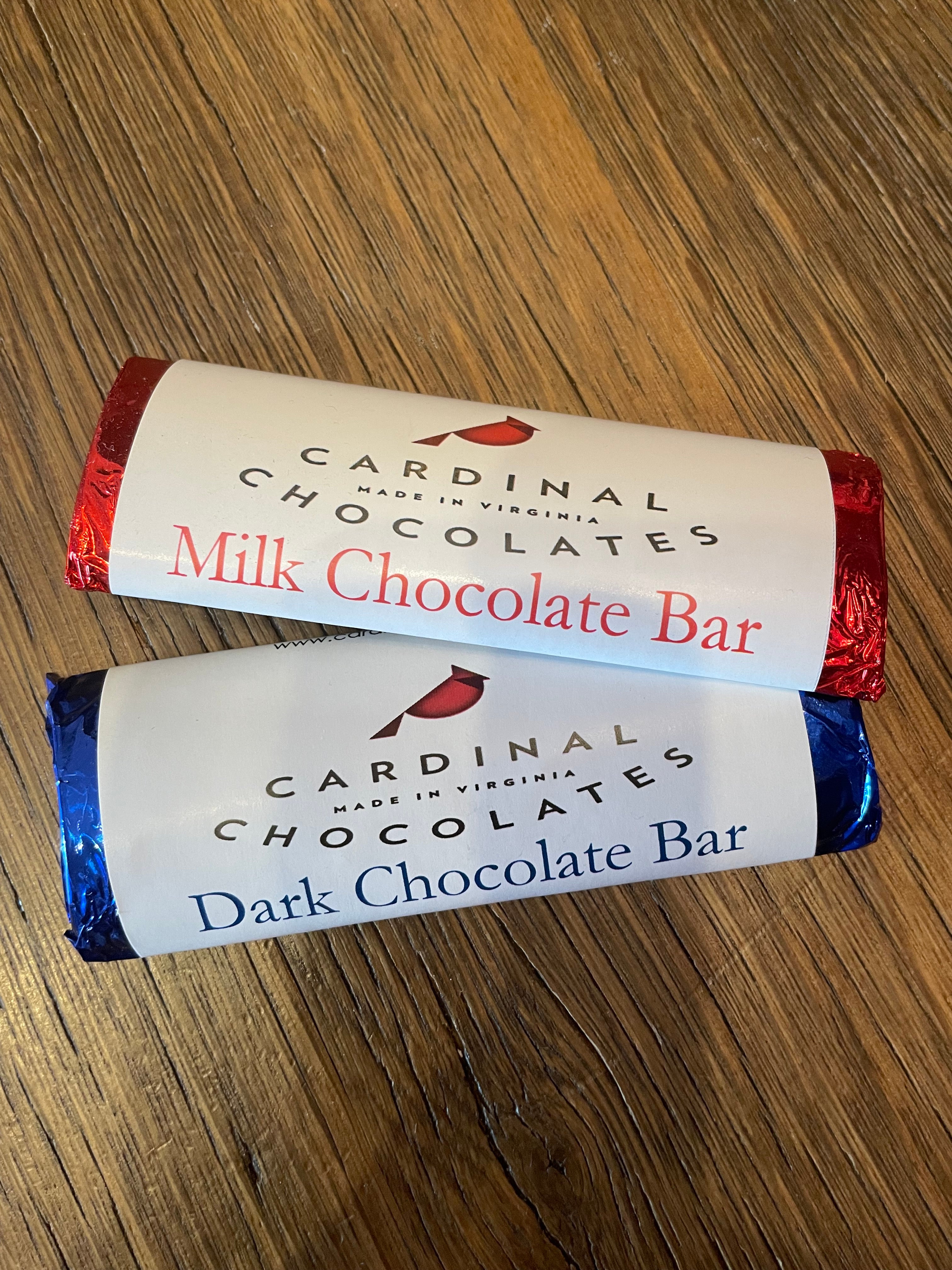 Cardinal Chocolates Logo Bar | My Site
