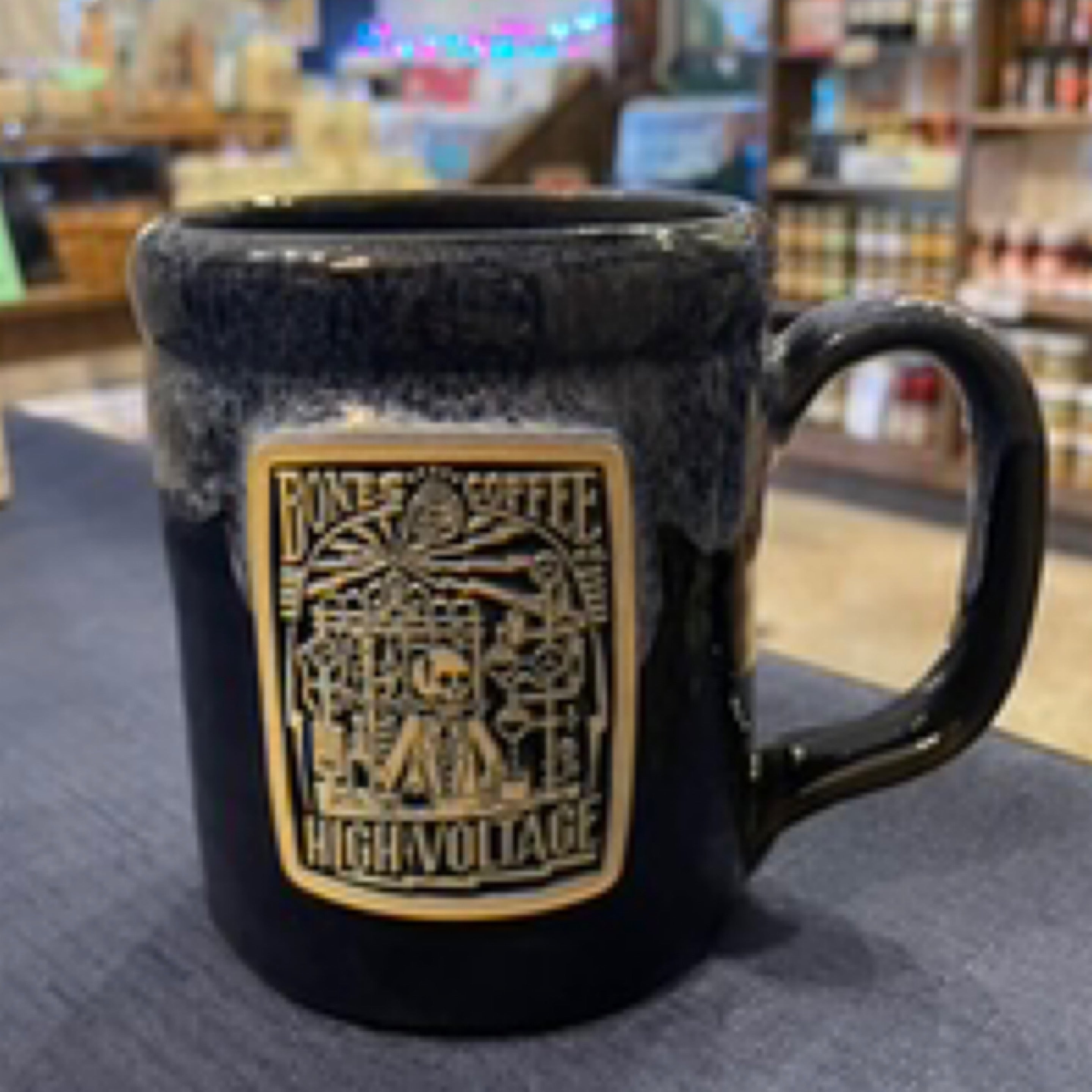 Bones Coffee - Handthrown Ceramic Mug - High Voltage | My Site