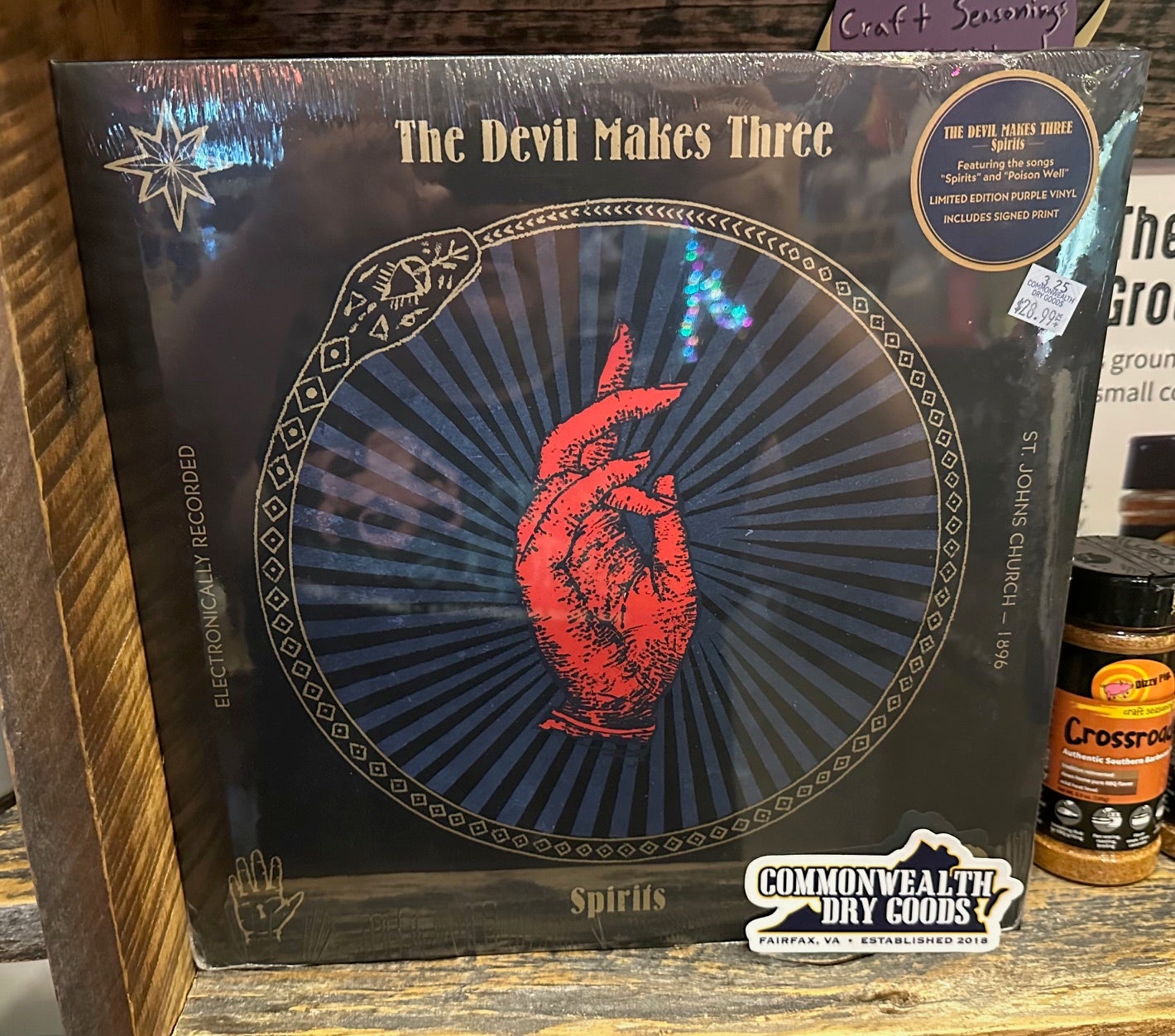 Devil Makes Three - Spirits Purple Vinyl w/ Signed Print! | My Site