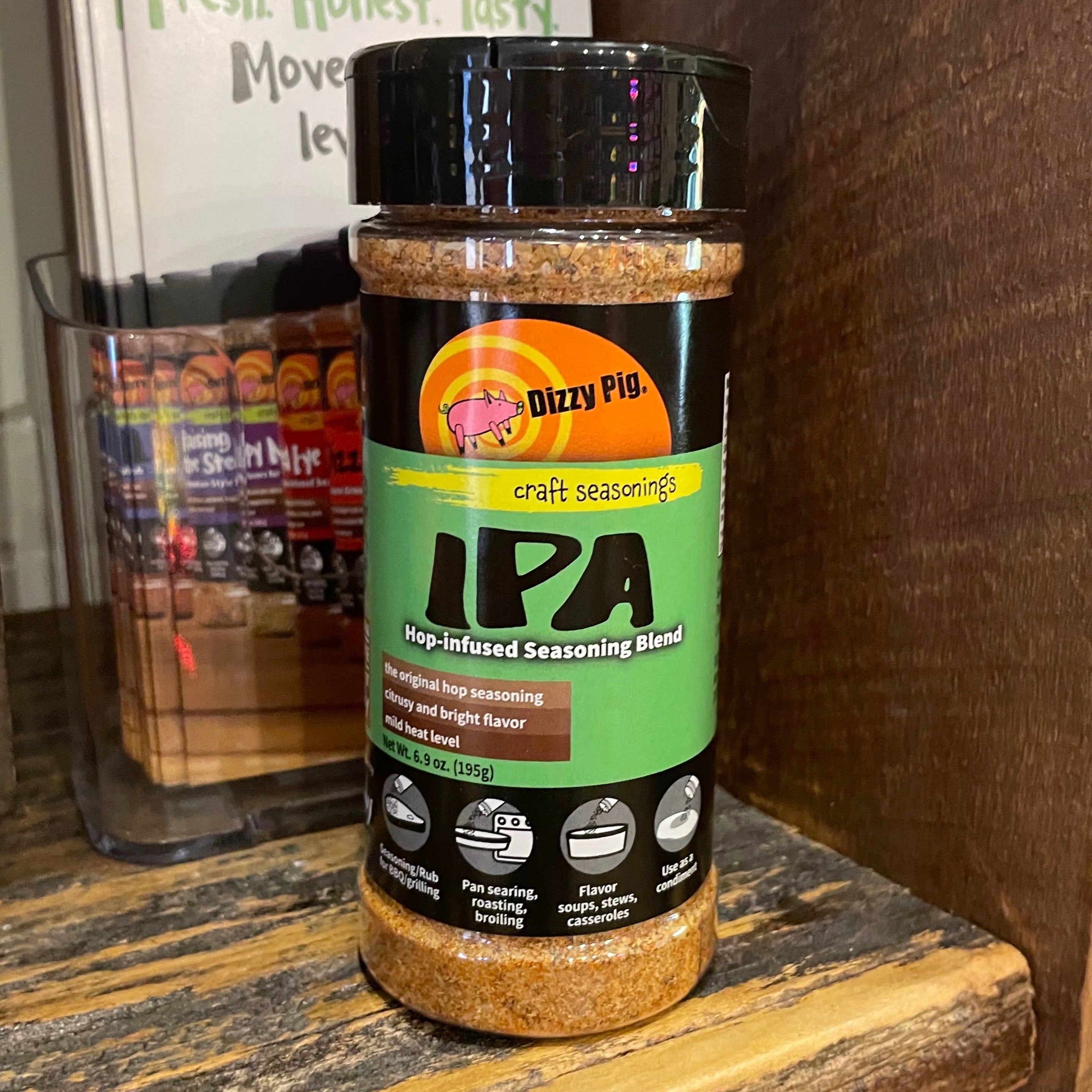 Dizzy Pig Craft Seasonings - IPA (Hop-infused seasoning blend) | My Site