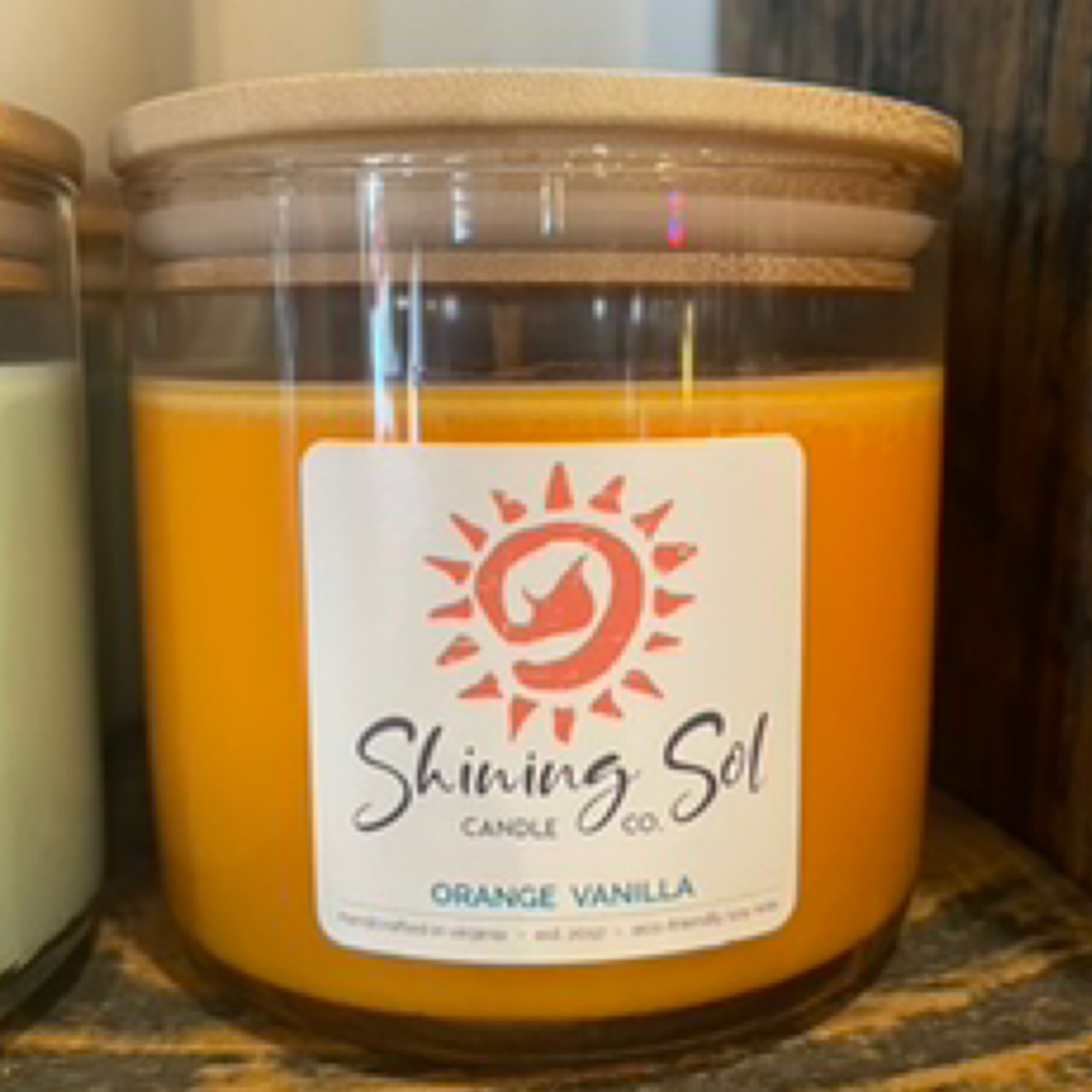 Shining Sol Candle - Orange Vanilla | My Site
