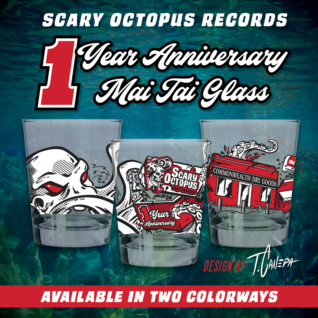 AA One Year Anniversary Mai Tai Glass - Red | My Site