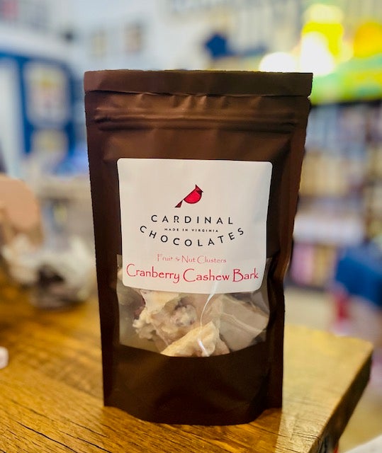Cardinal Chocolates - Cranberry Cashew Bark | My Site