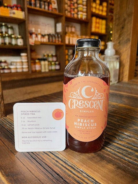 Crescent Simples - Peach Hibiscus | My Site