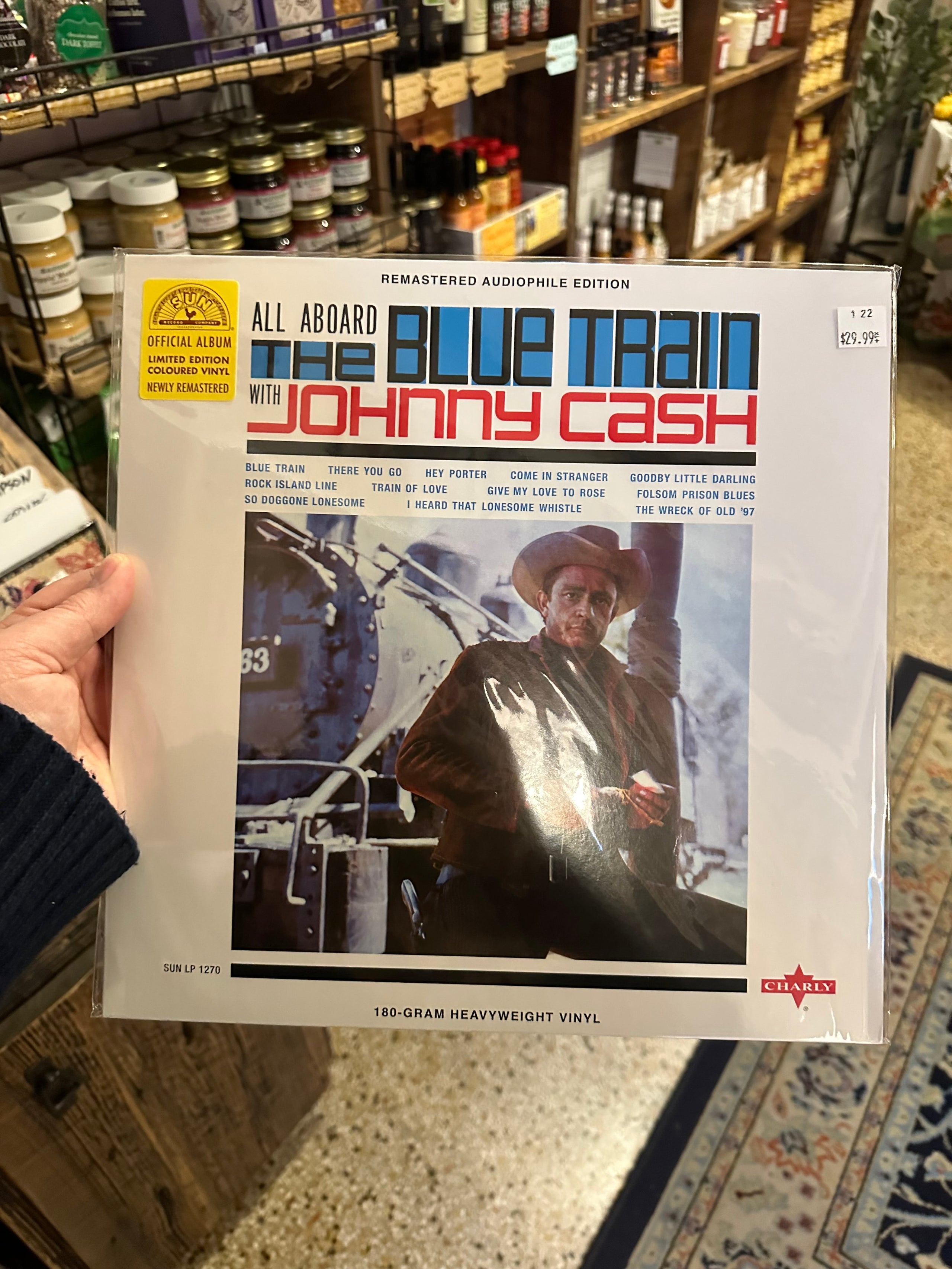 Johnny Cash - All Aboard The Blue Train - Vinyl Album | My Site