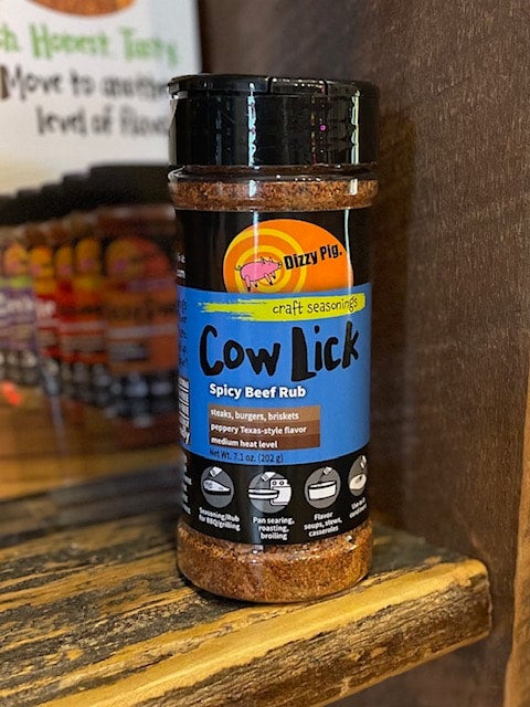 Dizzy Pig Craft Seasoning - Cow Lick Spicy Beef Rub | My Site
